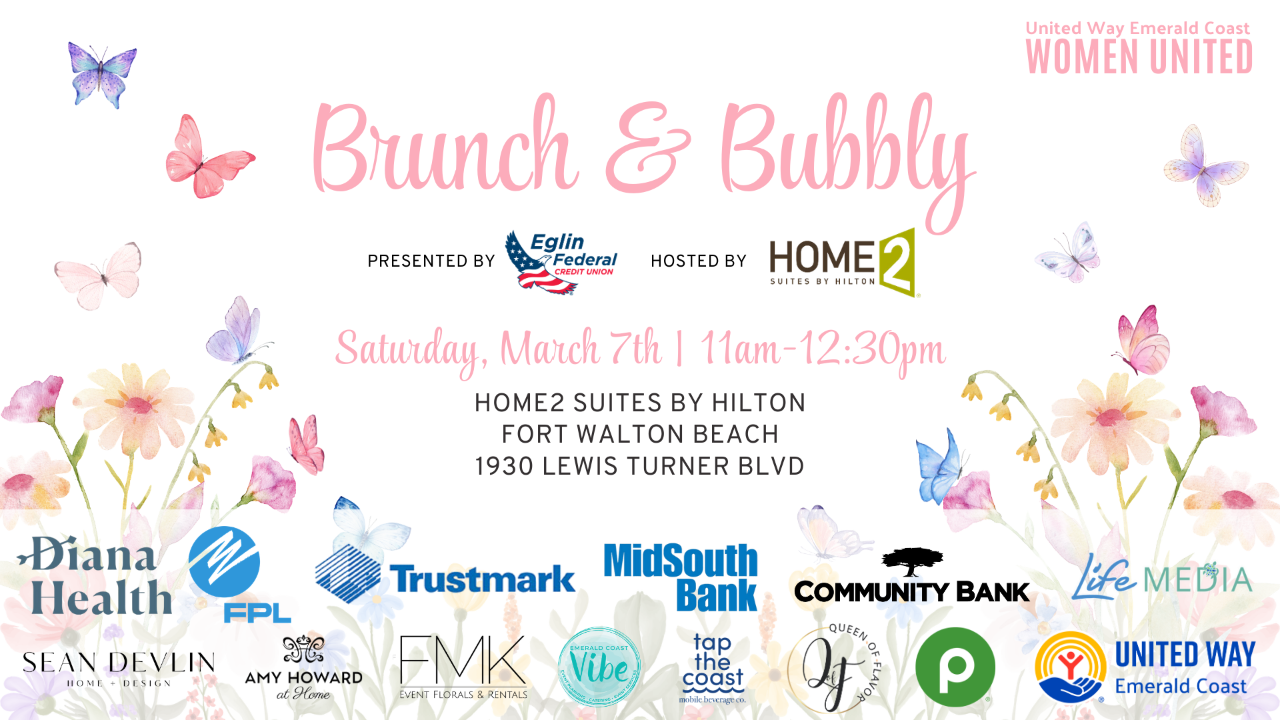 Women United Brunch & Bubbly - United Way Emerald Coast