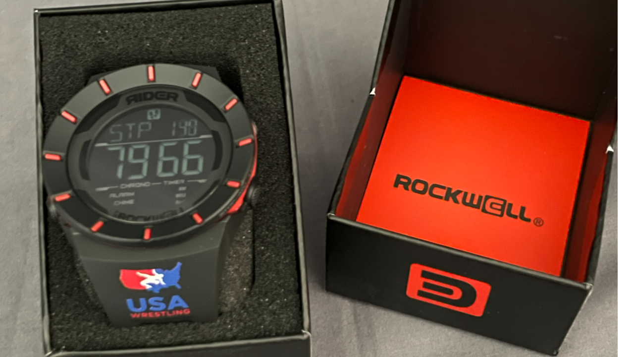 Custom Rockwell Watch - USA Wrestling